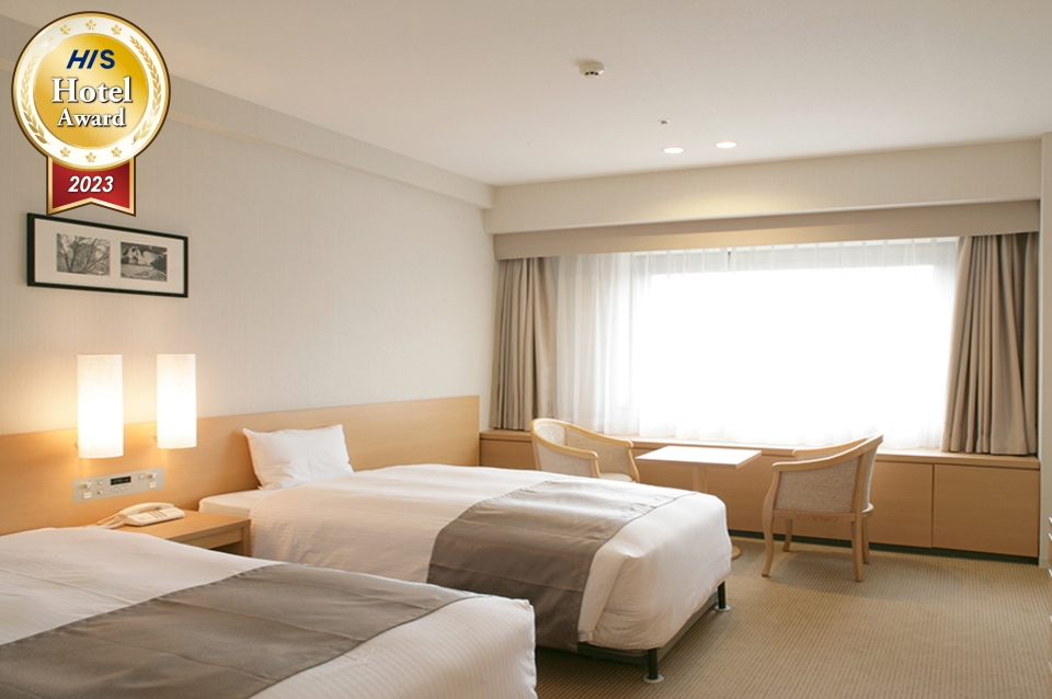 JALで行く！復路は夜帰着便利用で最終日もたっぷり滞在！HISホテルアワード2023受賞の当社基準デラックスクラスホテルに泊まる！デラックス札幌 2日間【HIS名古屋発】